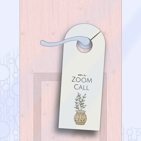 In Meeting Door Sign Printable - Etsy