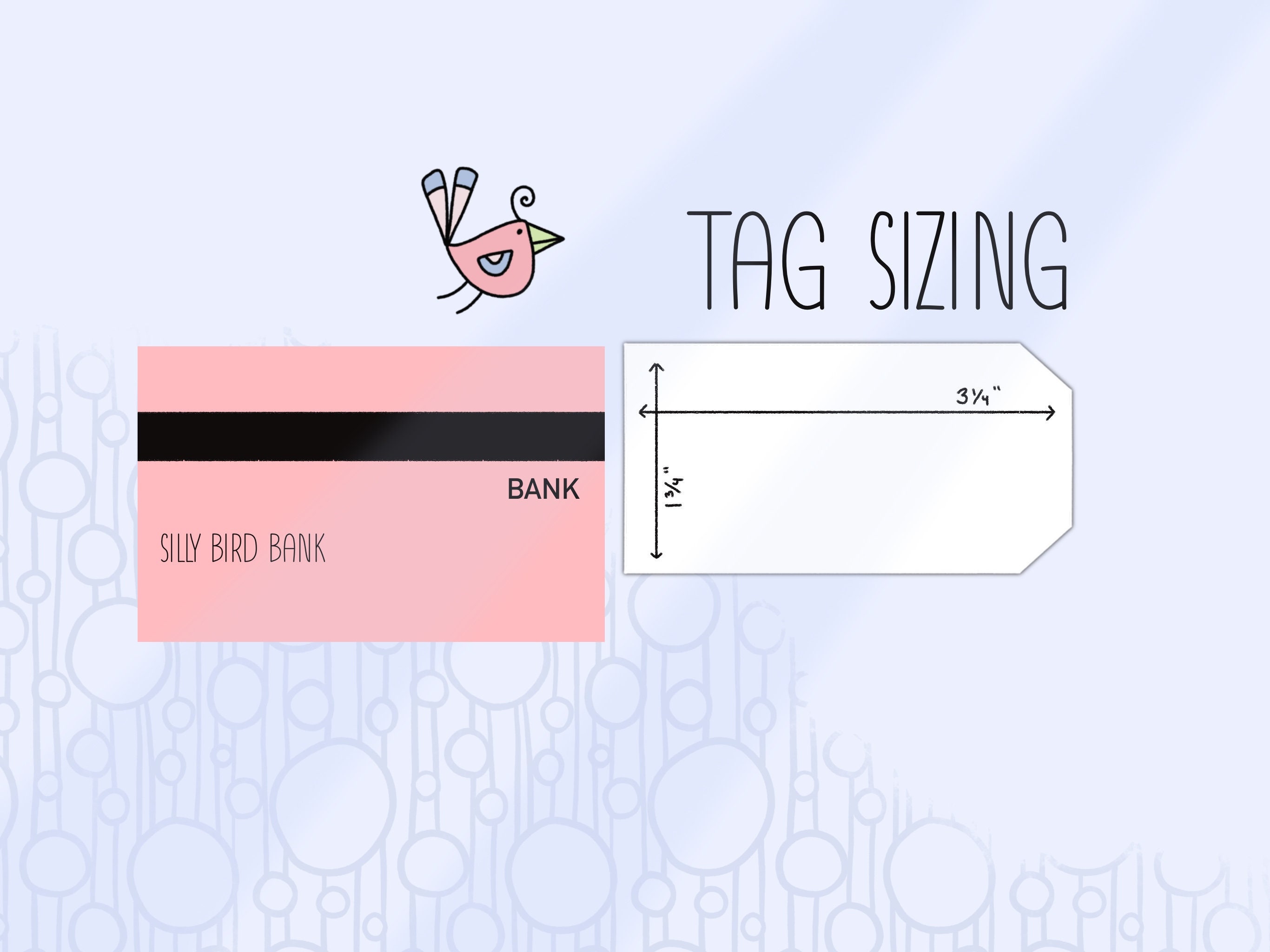 Printable Birthday Tag, Whimsical Birthday Wishes Tag, Small Happy ...