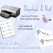 Hand Drawn Just Dropped by Card: Printable Missed You Note (PDF) - Etsy
