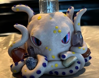 Polymer Clay Octopus Jar - Etsy