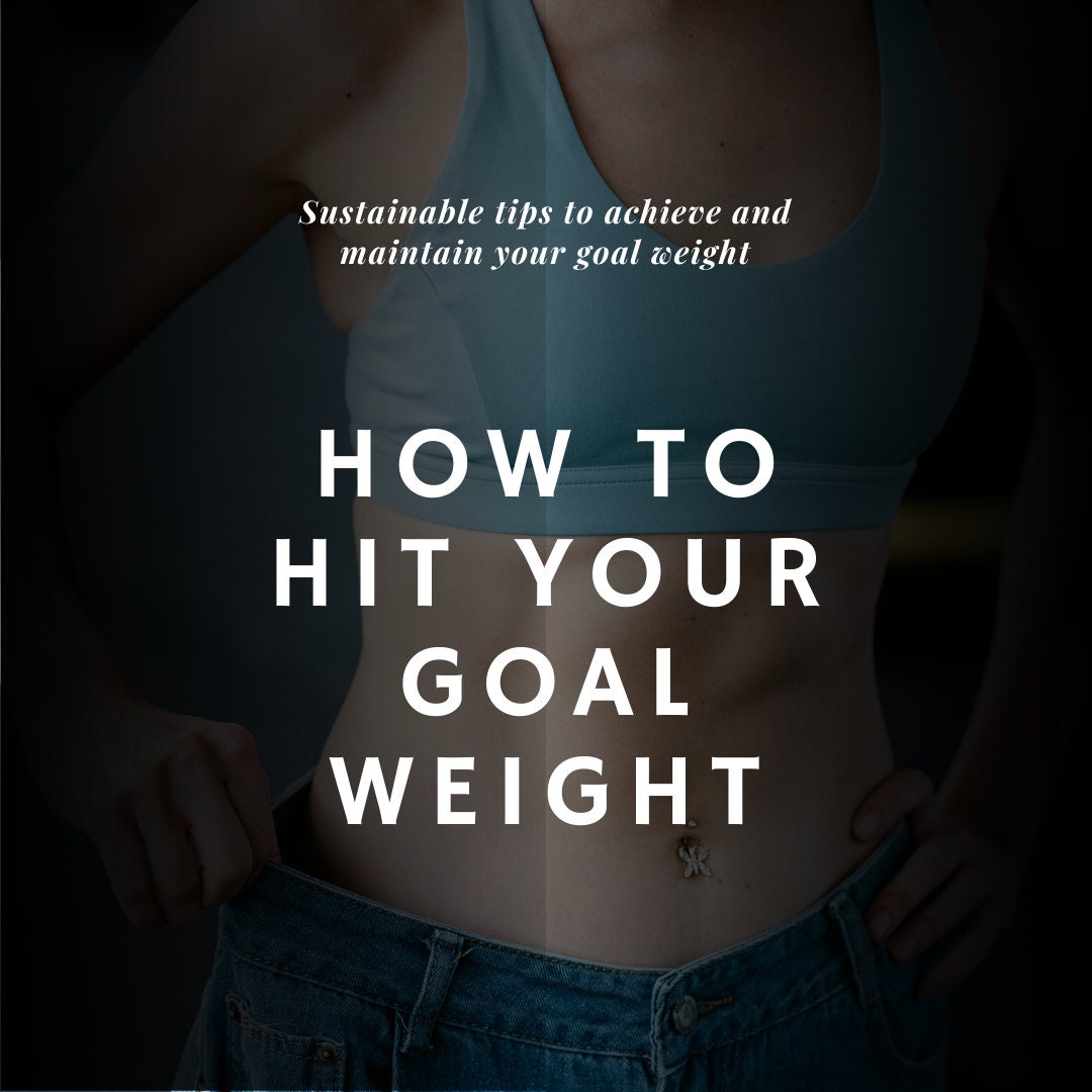 Hit Your Goal Weight Ebook | How to Lose Weight | How to Gain Weight ...