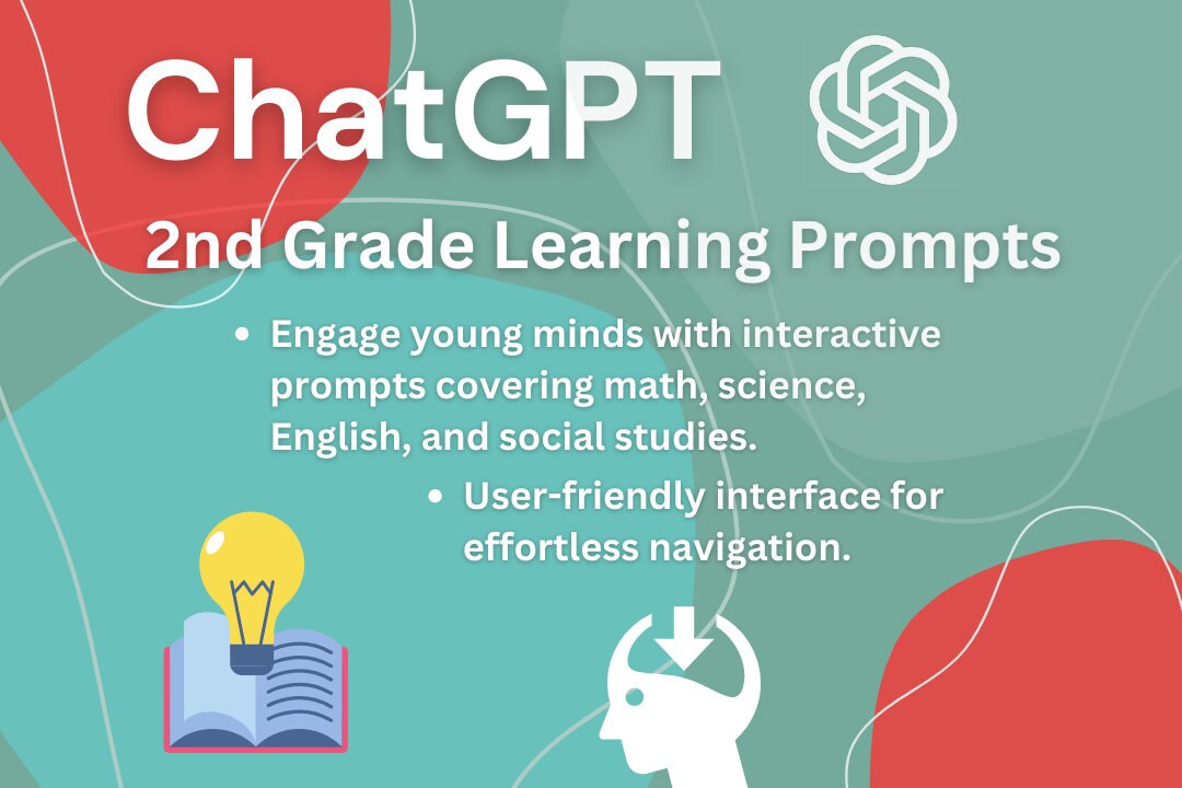 2nd Grade Chatgpt Learning Prompts Guide Lesson Plan - Etsy