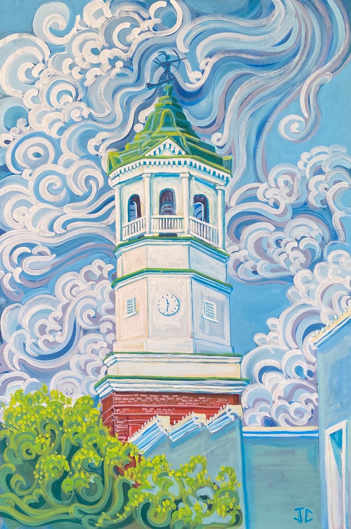 Art No. 334 “camden Clock Tower” - Etsy