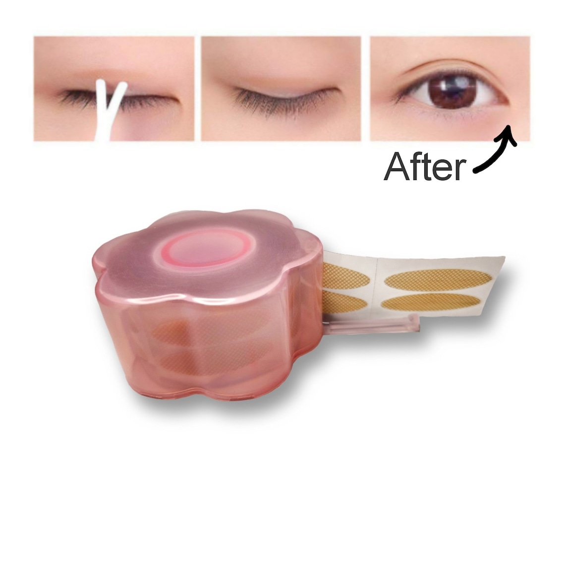 Eyelid Tape, Eyelid Lifter Strips, Double Eyelid Tape for Hooded Eyes ...