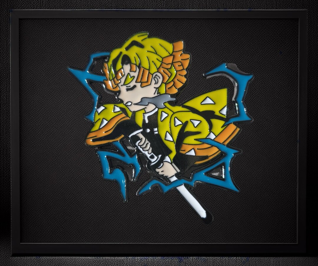 Demon Slayer Pin Zenitsu - Etsy