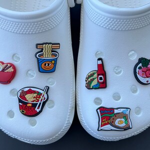 Food Shoe Charms, Ramen, Noodles, Tacos, Shoe Charms for Clogs, Gift ...