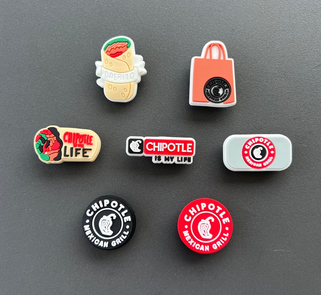 Food Croc Charms, Fast Food Shoe Charms, Burrito Croc Charms, Shoe ...