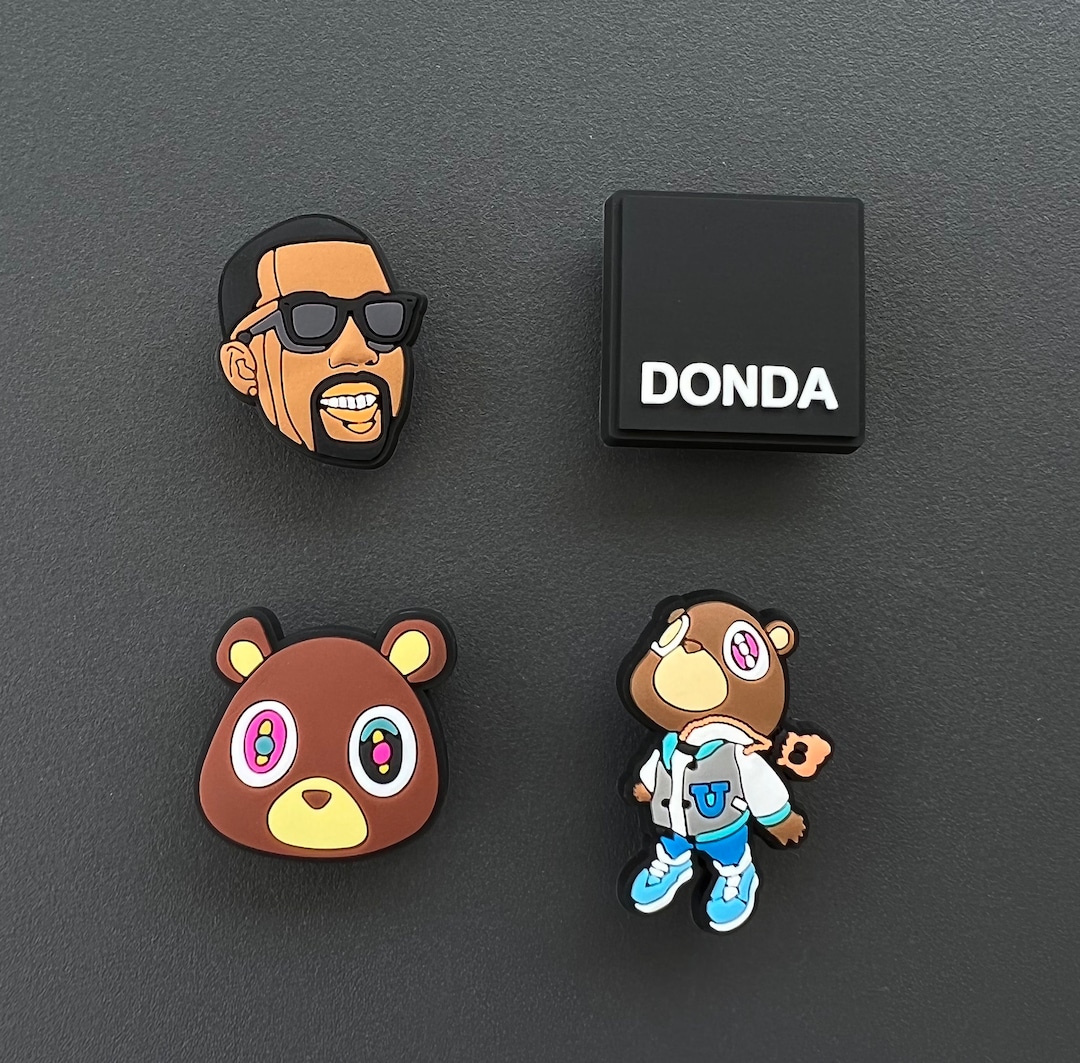 Rapper Croc Charms, Music Shoe Charms, Bear Croc Charms, Shoe Charms ...