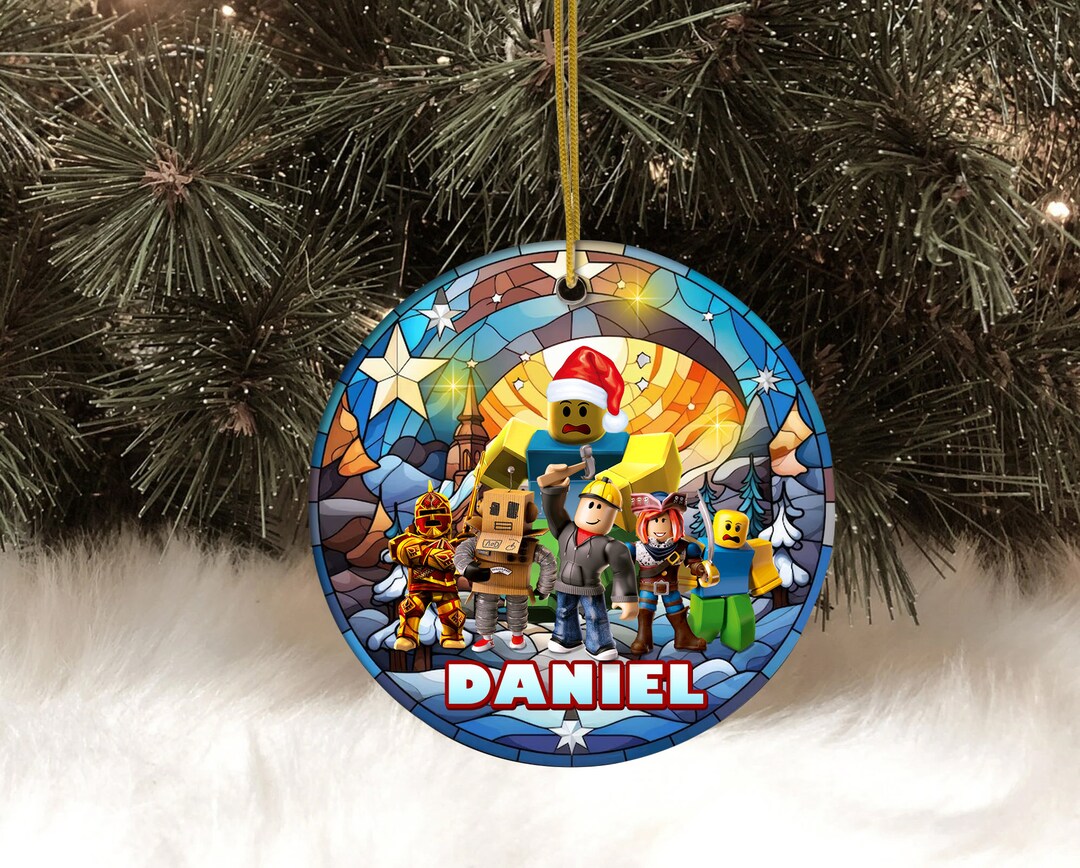 Personalized Roblox Ornament 2023 Video Gaming Ornament - Etsy Personalized Roblox Ornament 2023 Video Gaming Ornament - Etsy
