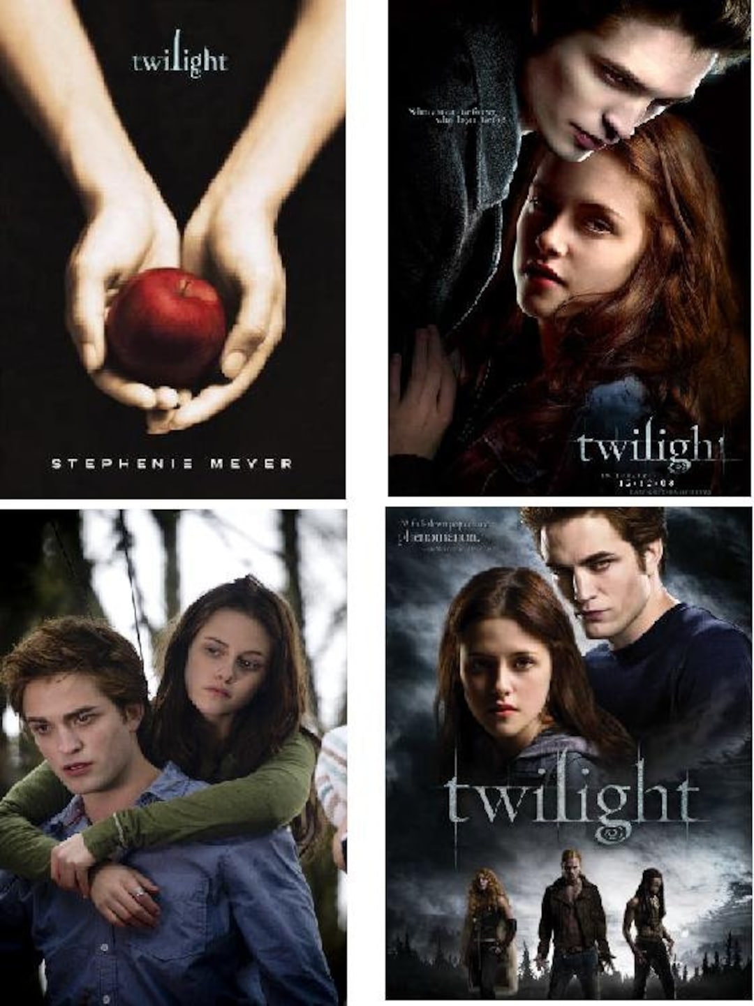 Set of 12 Twilight Fabric Quilt Blocks - Etsy