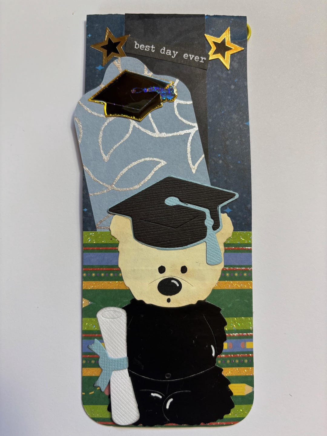 Graduation Hidden Paper Clip Junk Journal Bookmark - Etsy