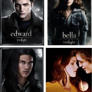Set of 12 Twilight Fabric Quilt Blocks - Etsy