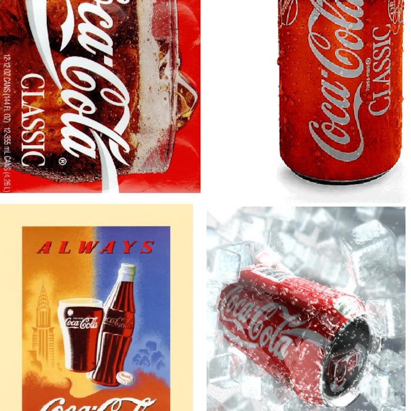 Coca Cola Fabric - Etsy