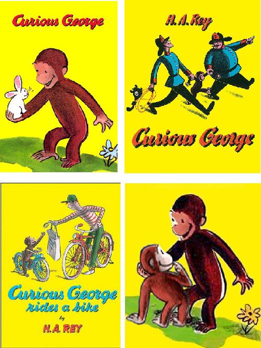 Set of 12 Curious George Monkey Fabric Quilt Blocks - Etsy