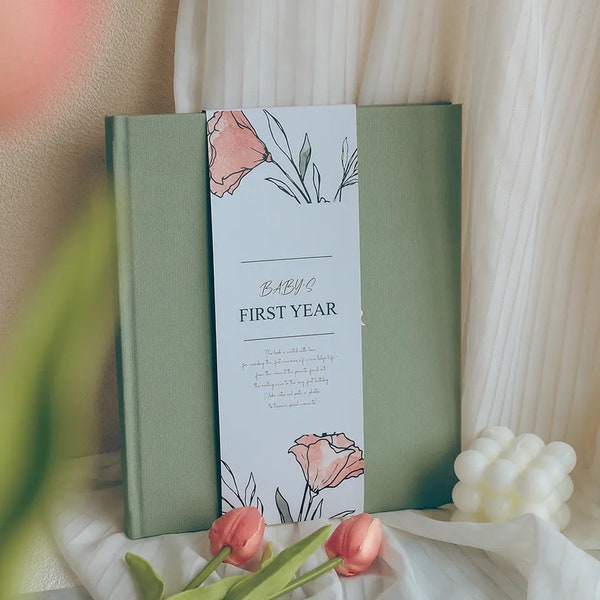 Baby First Year Book - Etsy