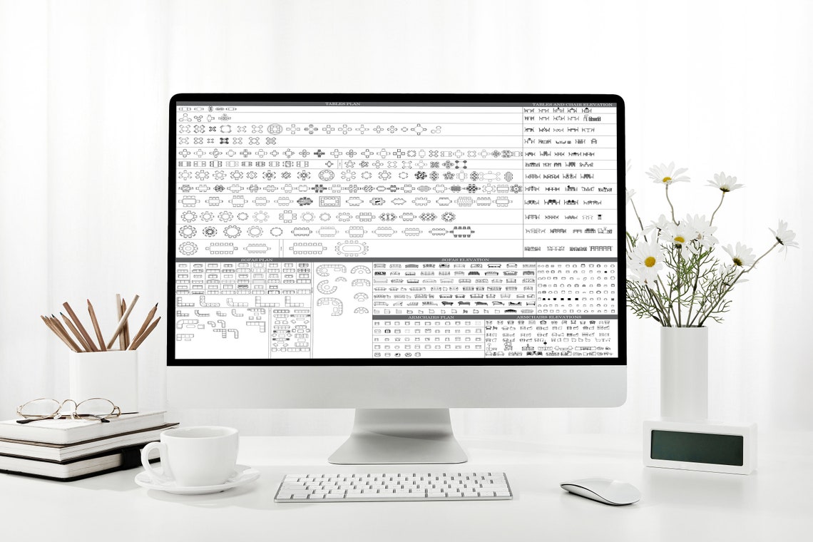 Autocad, Autocad Library, Autocad Block Library, Autocad Template ...