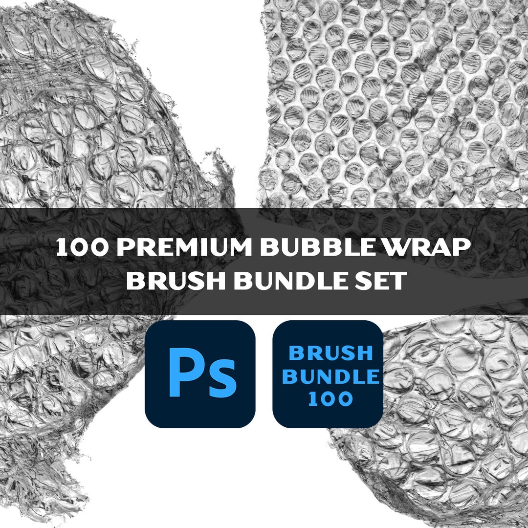 100 Bubble Wrap Brushes for Photoshop, Bubble Wrap, Procreate Brush ...