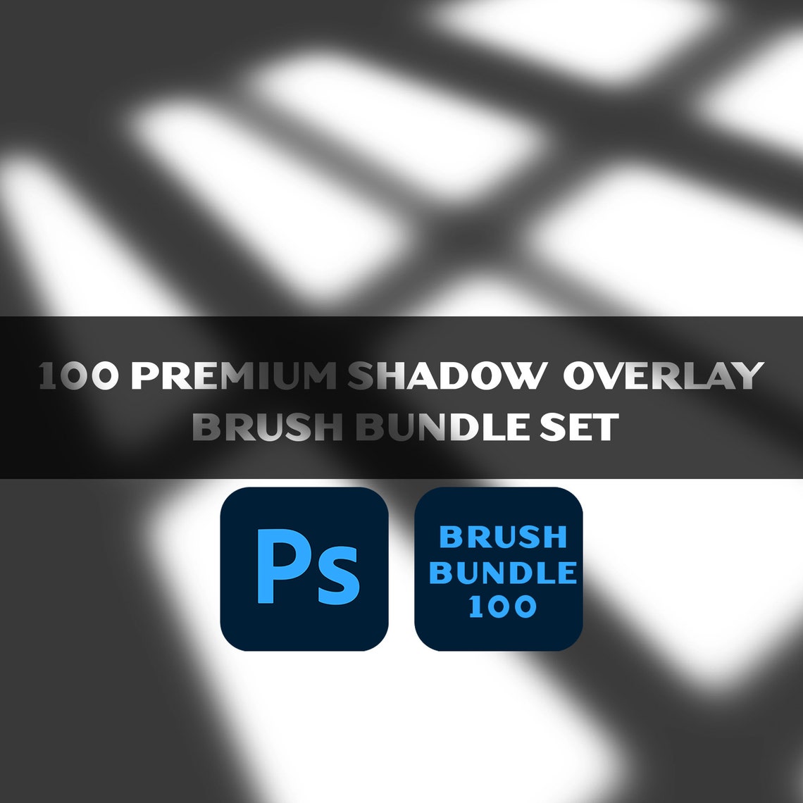 100 Shadow Brushes for Photoshop, Photoshop Brush, Brushes Bundle ...
