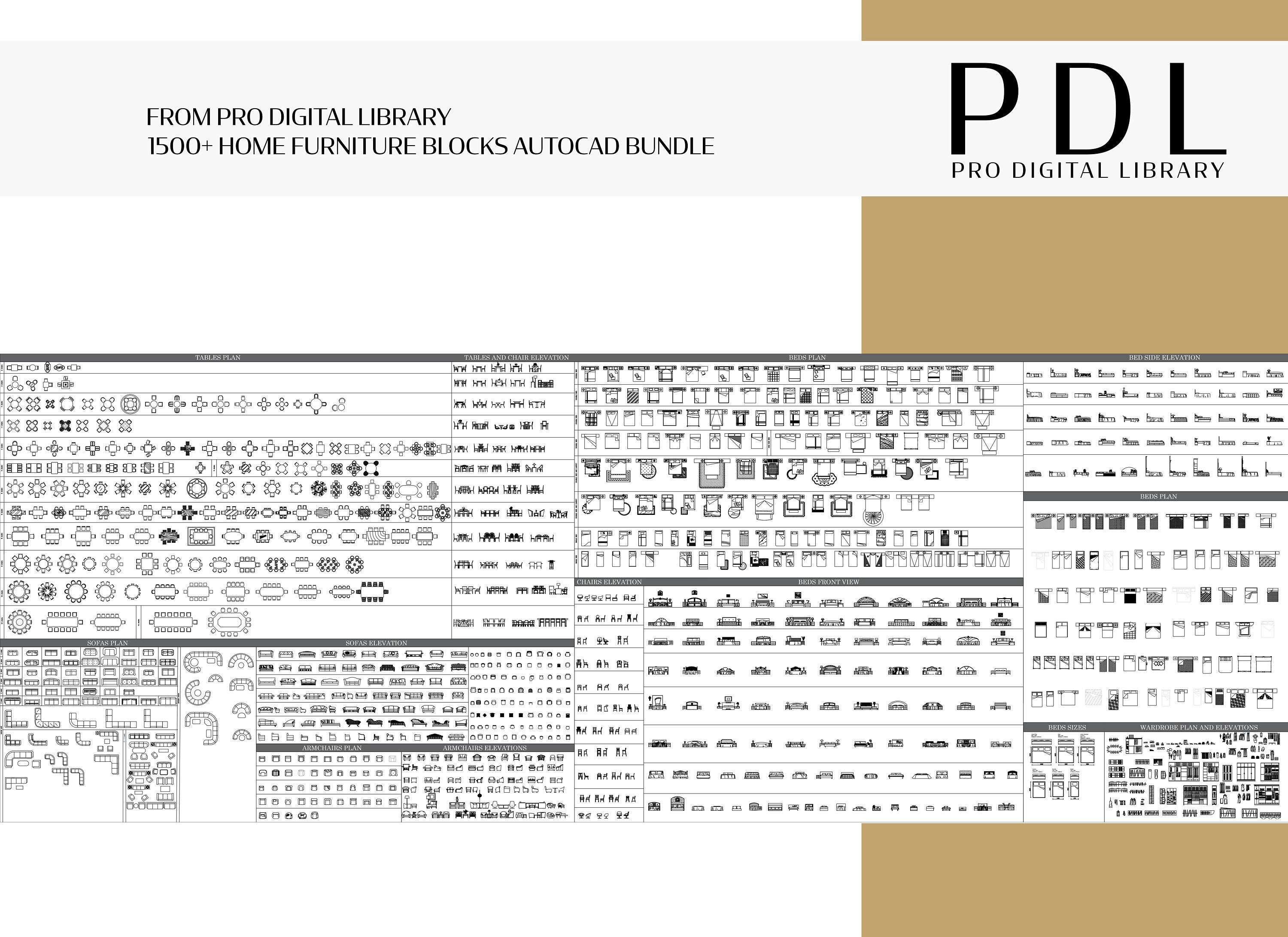 Autocad, Autocad Library, Autocad Block Library, Autocad Template ...