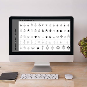 Autocad Drawings, North Symbols, CAD Design, 2D Drawings, Architectural ...