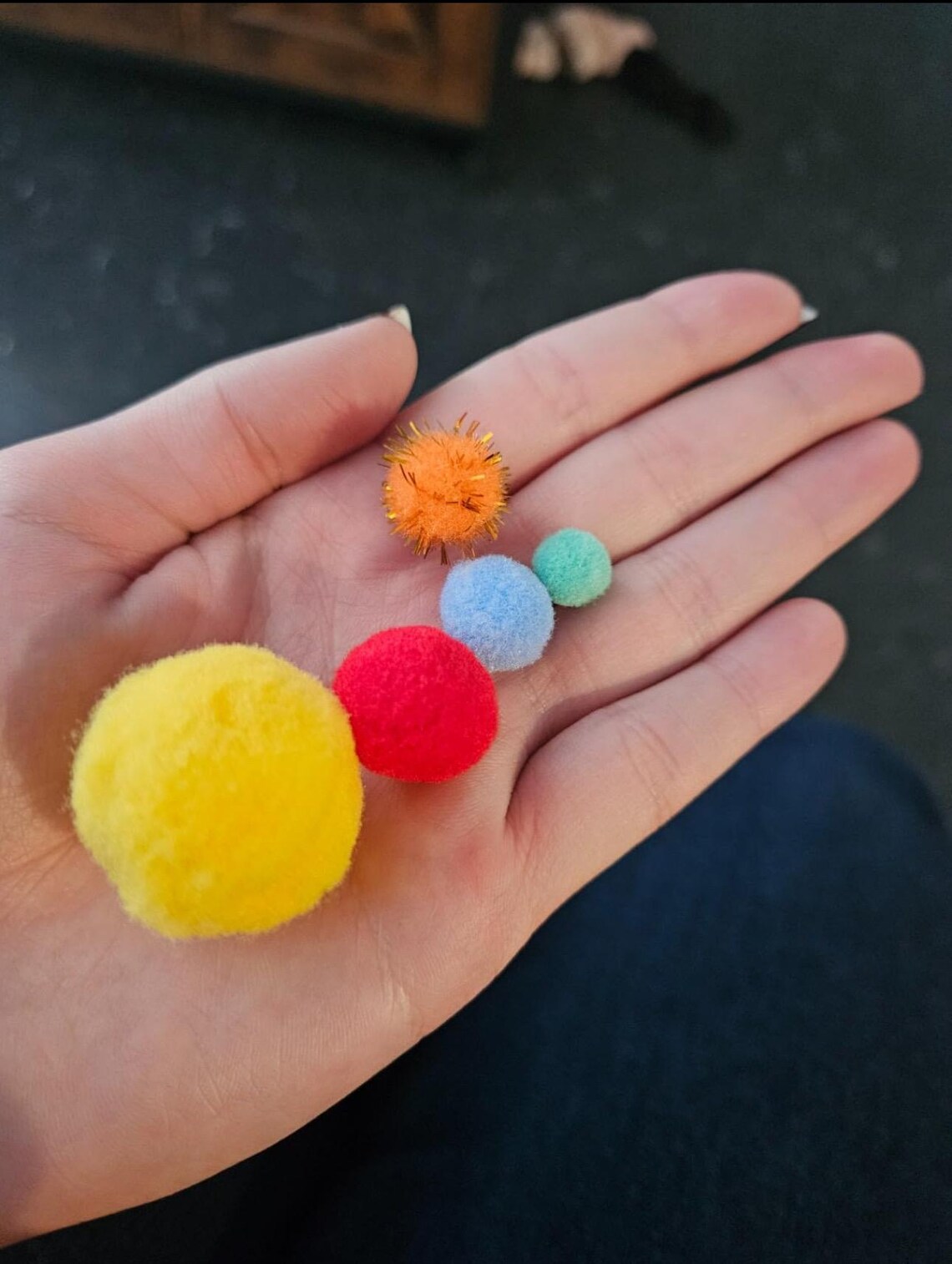 900 PCS Pom Poms, Multicolor Bulk Pom Poms Arts and Crafts, Soft and ...