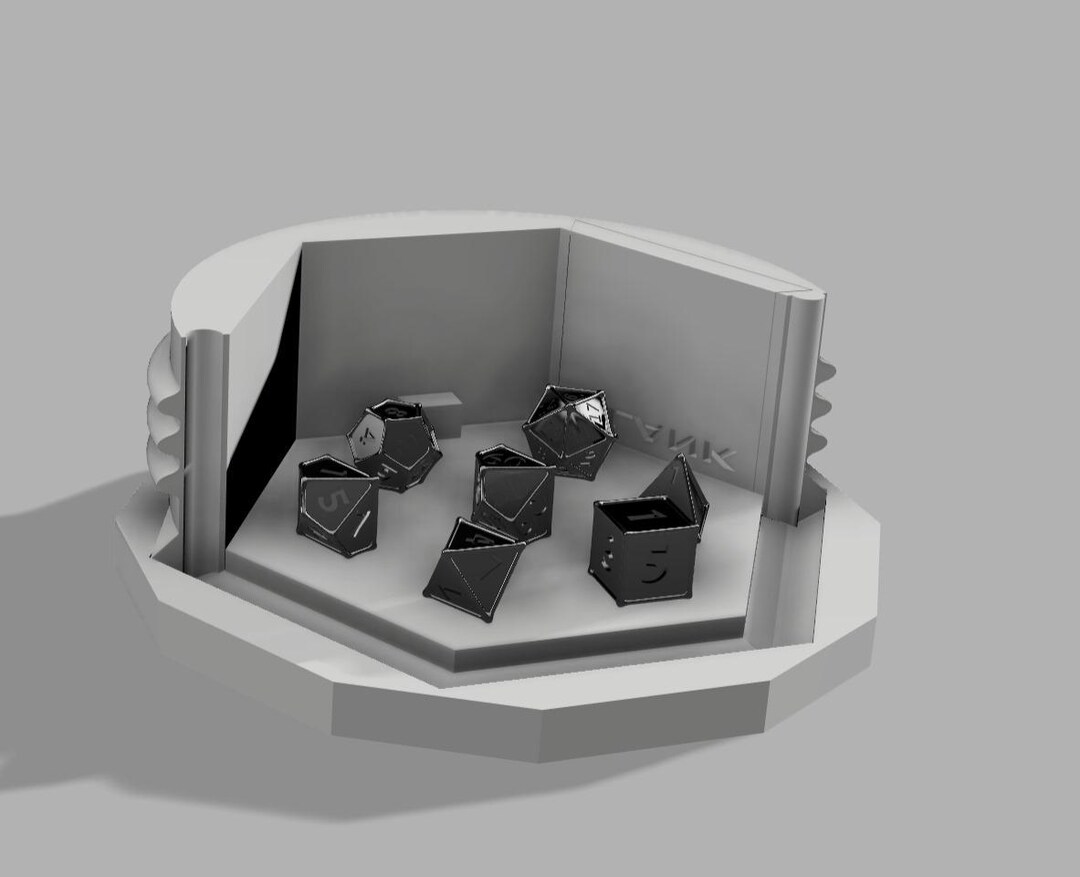 STL for LARGE| Master Dice Mold Housing | DND Dice Mold Case | Complete ...