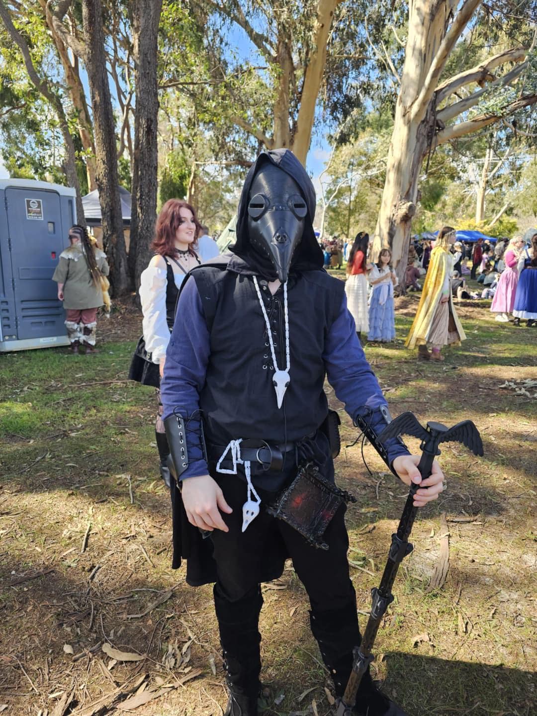 Modular Plague Doctor Cane | 3D Printed Cosplay Staff - Etsy