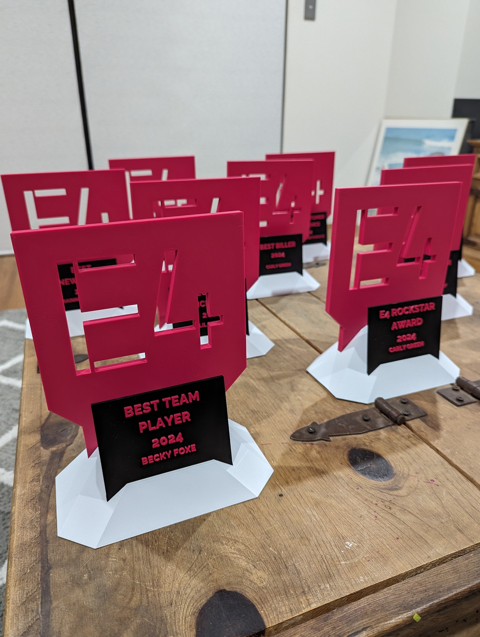 Custom 3D Printed Trophy | Personalized Office & Sports Award - Etsy
