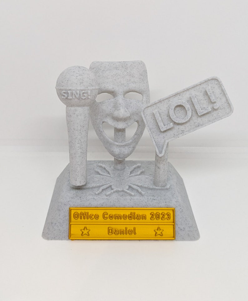 Custom 3d Printed Trophies | Custom | Trophies | Teachers Gift | Office ...