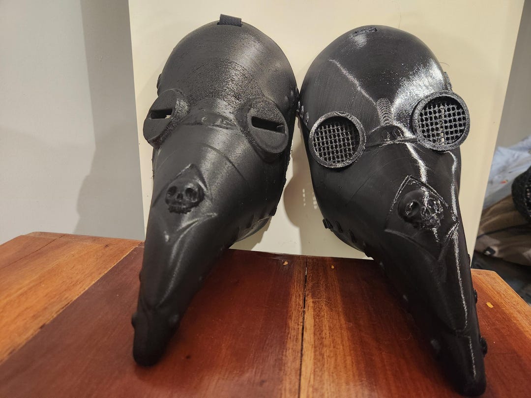 3D Printed Plague Doctor Mask | Ren Faire Cosplay, PETG - Etsy