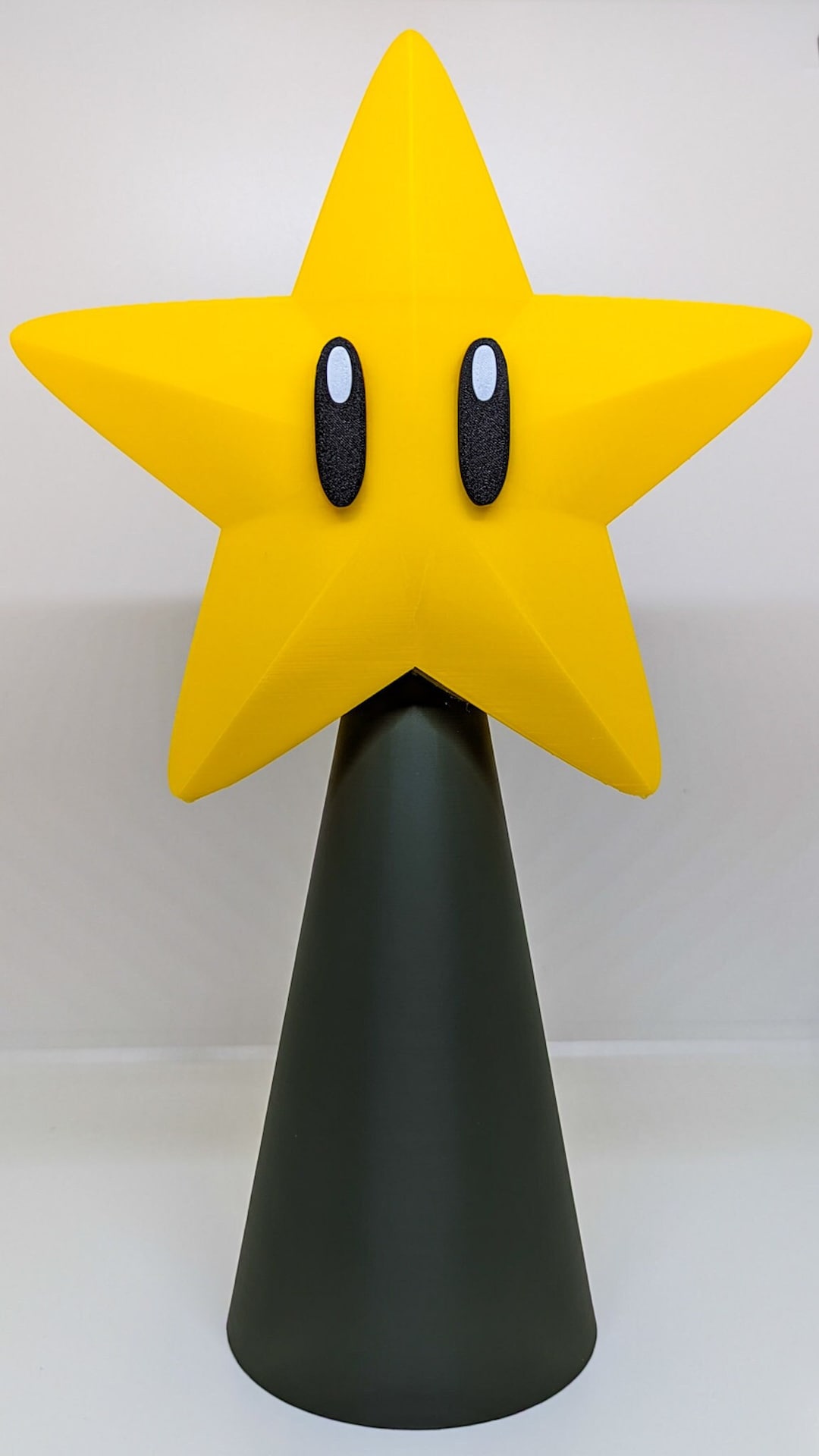 Super Mario Star Christmas Tree Topper Christmas Star Mario Gaming Semi ...