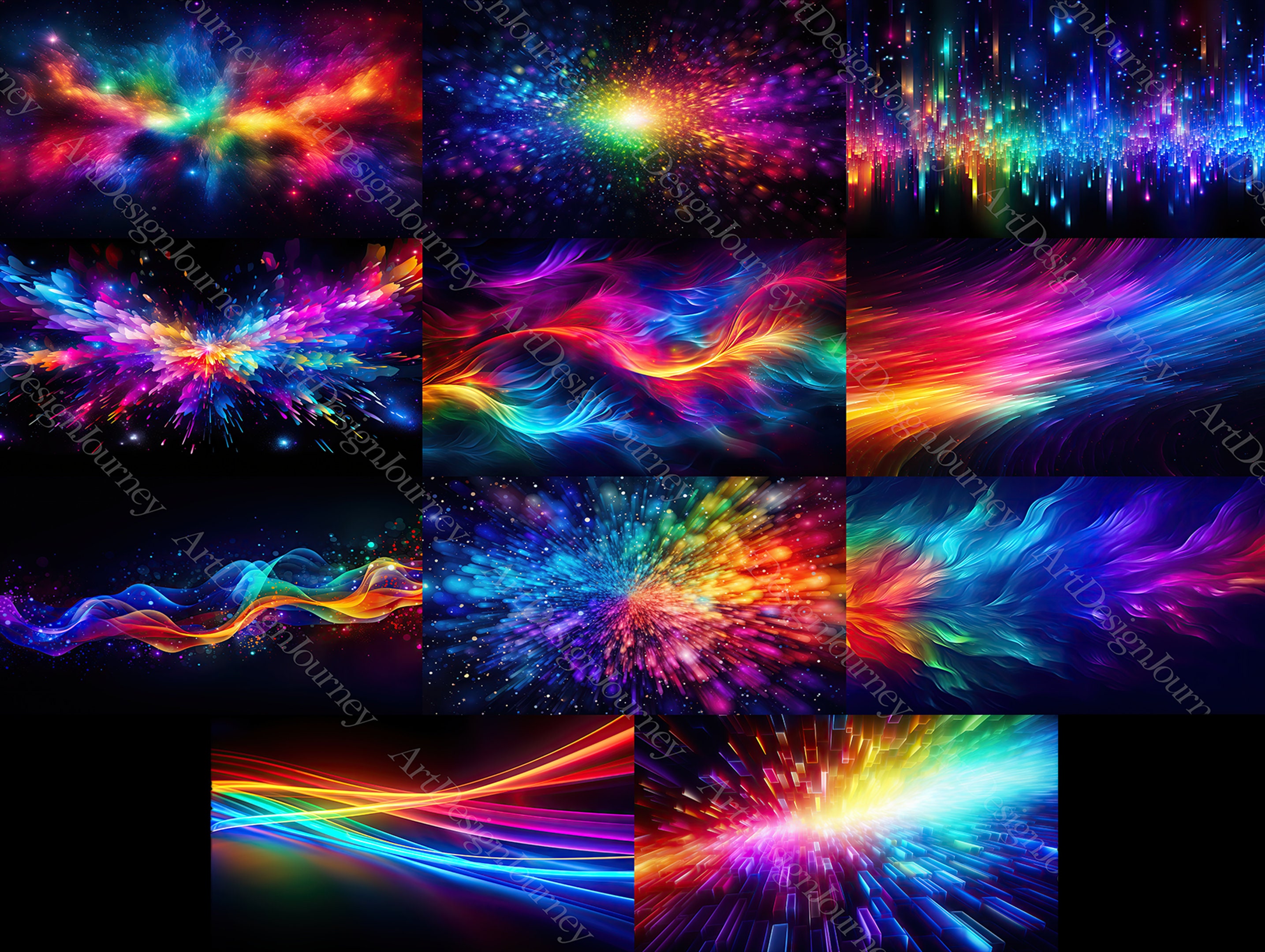 20 Neon Rainbow Color Wallpaper Images | Background Images | 4K ...