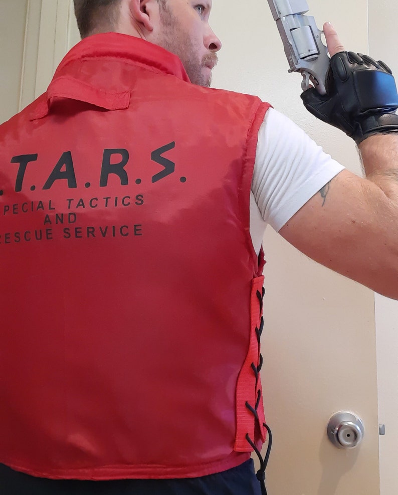 Resident Evil STARS Special Tactics and Rescue Service Cosplay Vest - Etsy
