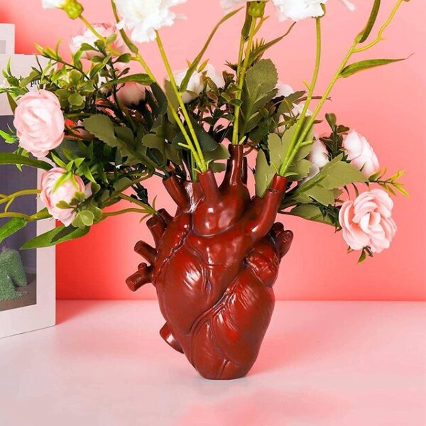 Heart Vase - Etsy