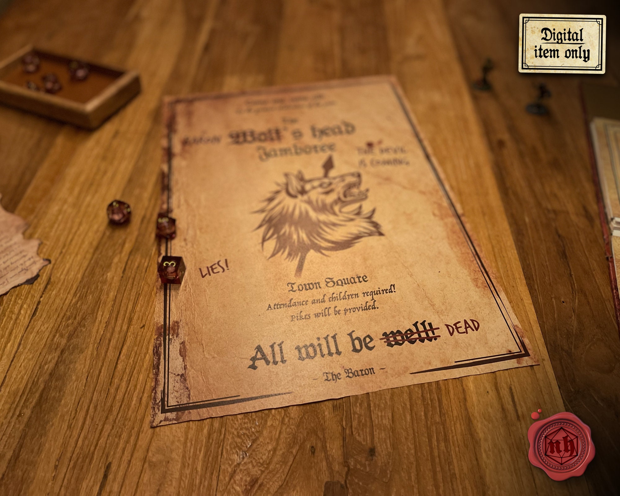 Vallaki Poster Pack Curse of Strahd - Etsy Vallaki Poster Pack Curse of Strahd - Etsy