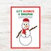Let’s Decorate a Snowman Printable Cut and Paste Activity for Kids ...