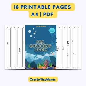 Underwater Wonders: Kids' Coloring Book, Fish Coloring Book, Printable ...