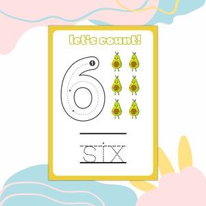 Printable Number Writing Fun Book: Printable Learning 1 to 10 Workbook ...