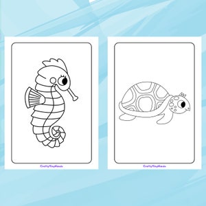 Underwater Wonders: Kids' Coloring Book, Fish Coloring Book, Printable ...