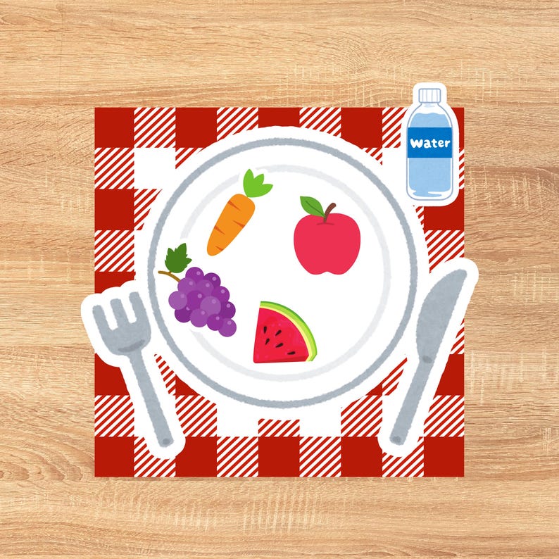 Picnic Activity: Cut and Paste Worksheet for Kids (A4 PDF) - Etsy