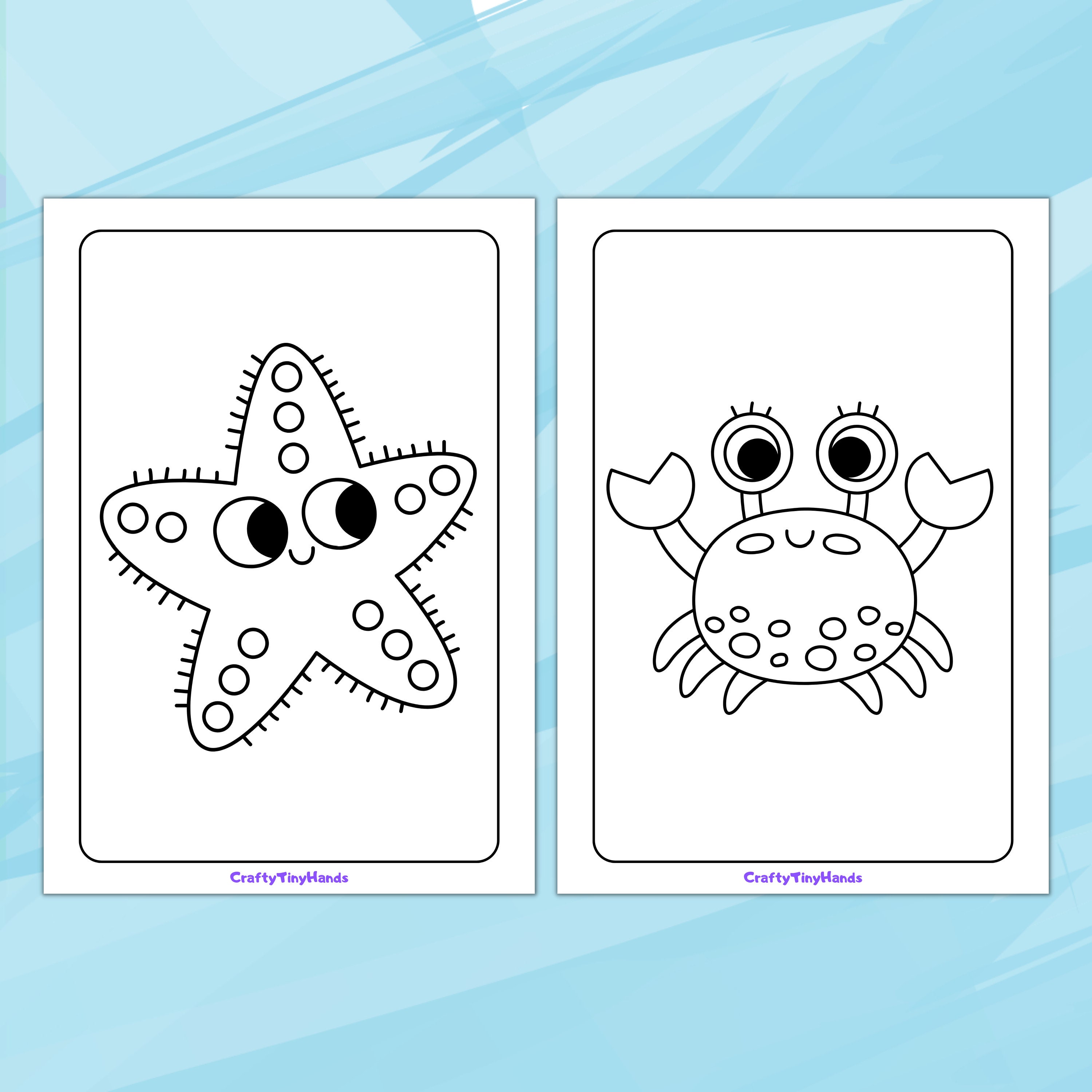 Underwater Wonders: Kids' Coloring Book, Fish Coloring Book, Printable ...