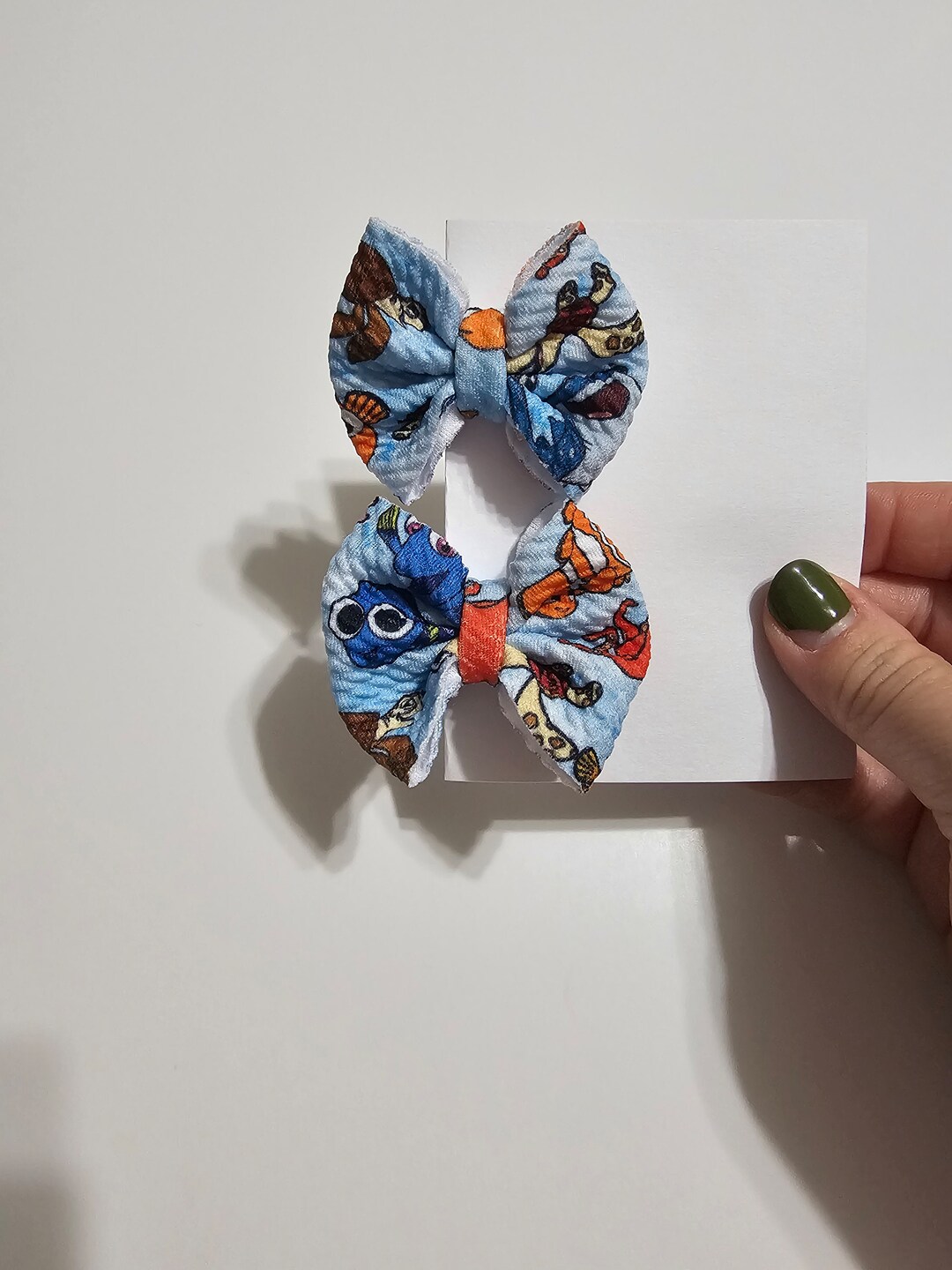 Mini Hair Bows Under the Sea Fish - Etsy