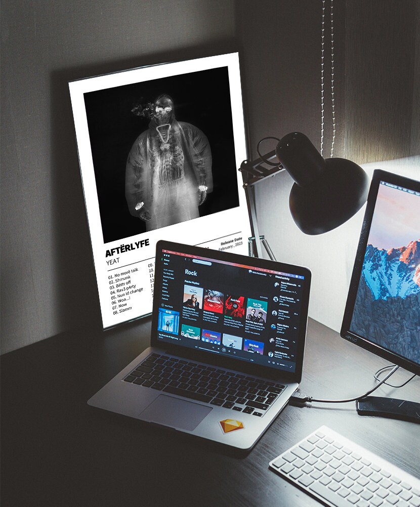 Aftërlyfe YEAT Album Custom Posters Album Tracklist Poster - Etsy Canada