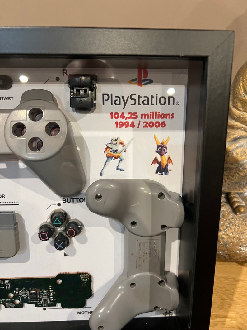 Playstation 1 Controller Diorama Frame - Etsy