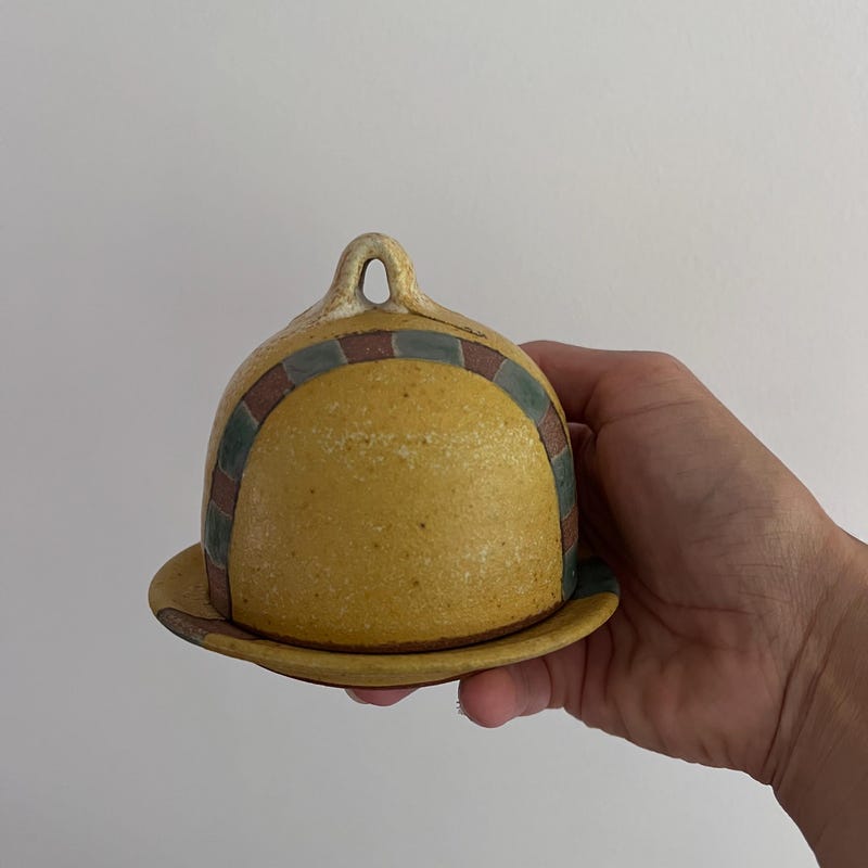 Antique Butter Dish - Etsy
