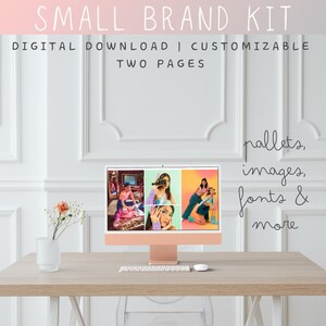 Y2K 90s Vibe Branding Kit - Fully Customizable - Customizable Brand Kit ...