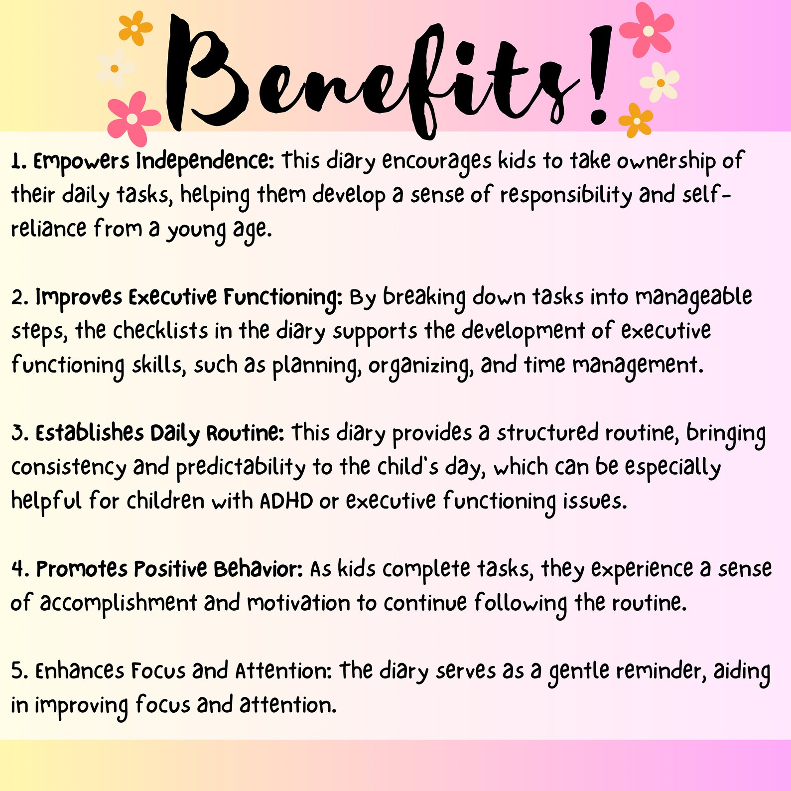 Kids ADHD Checklist - Kids ADHD Routine Checklist - Kids Chore Chart ...