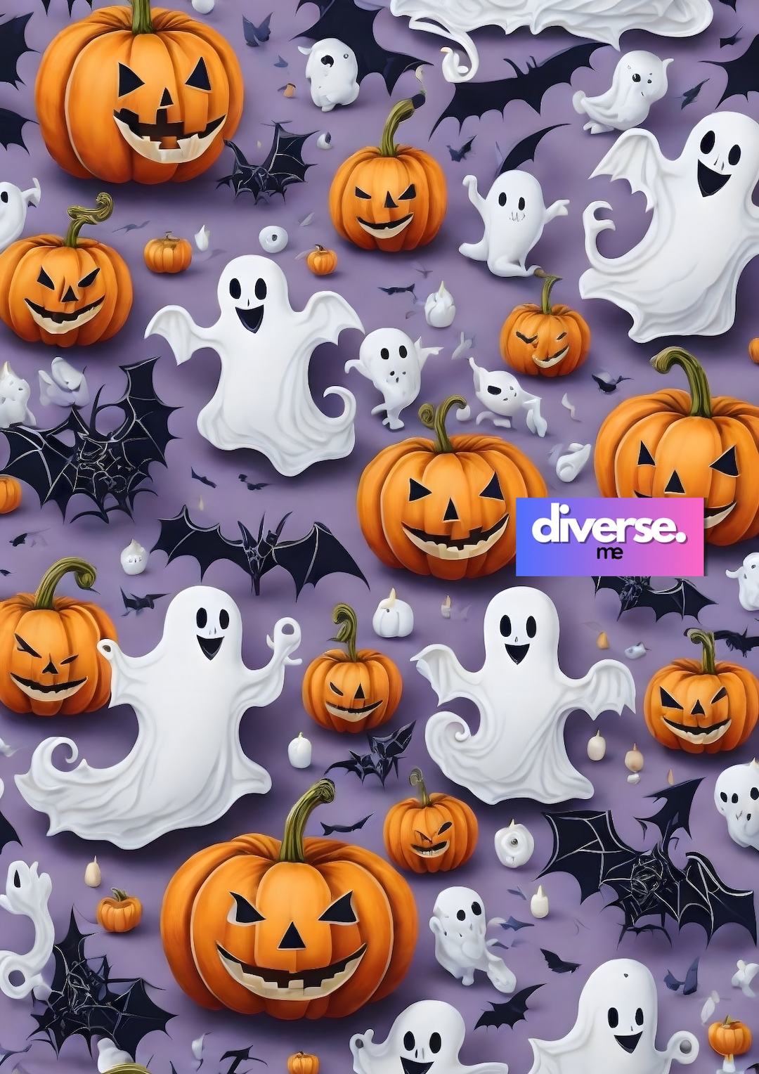 Spooky Halloween Trick or Treat Horror Night Ghost and - Etsy