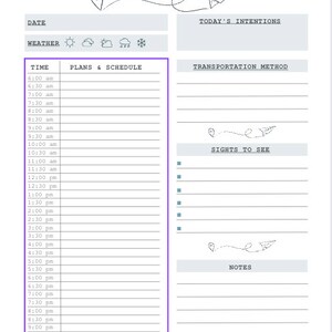 Digital Travel Journal for 14 Days of Travel! **DIGITAL/PRINTABLE/PDF ...