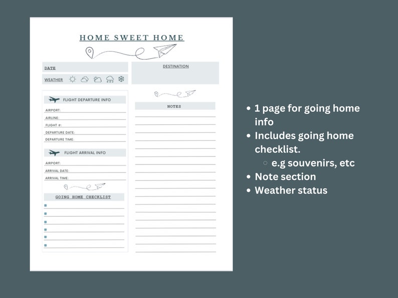 Digital Travel Journal for 14 Days of Travel! **DIGITAL/PRINTABLE/PDF ...